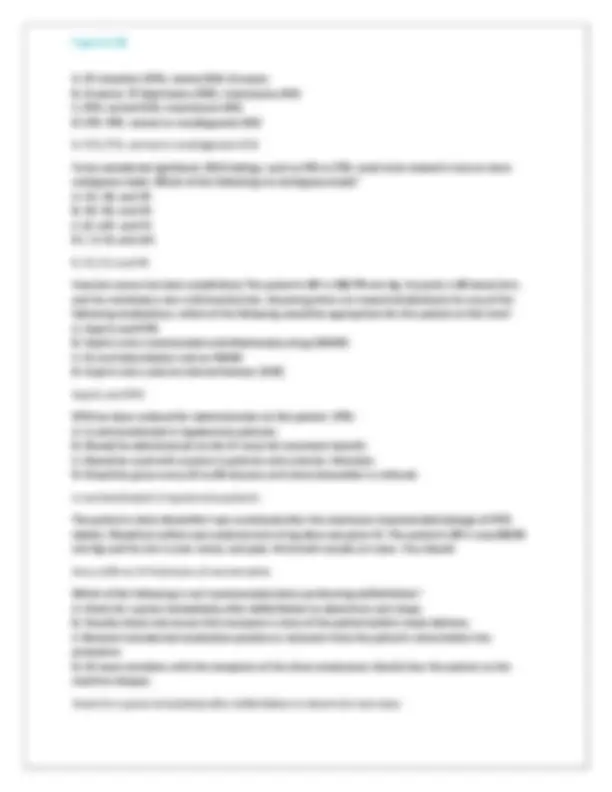 ACLS Post Test LATEST 2024-2025 QUESTIONS & ANSWERS VERSION 1 & 2 ...