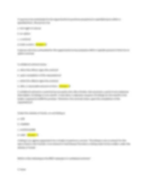 Broker Contract Law Questions and Complete Solutions Graded A+ | Exams ...