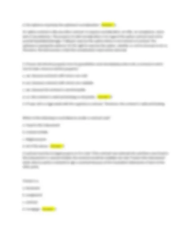 Broker Contract Law Questions and Complete Solutions Graded A+ | Exams ...