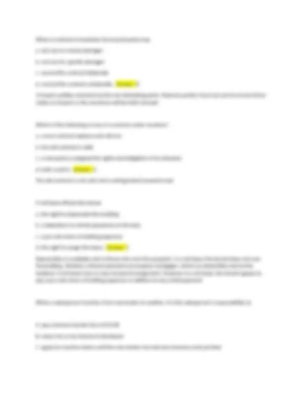 Broker Contract Law Questions and Complete Solutions Graded A+ | Exams ...