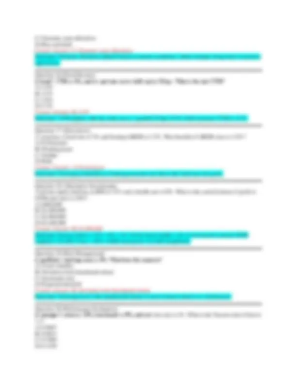 Chartered Financial Analyst (CFA) Level 3 Exam Test Bank with All 350 ...