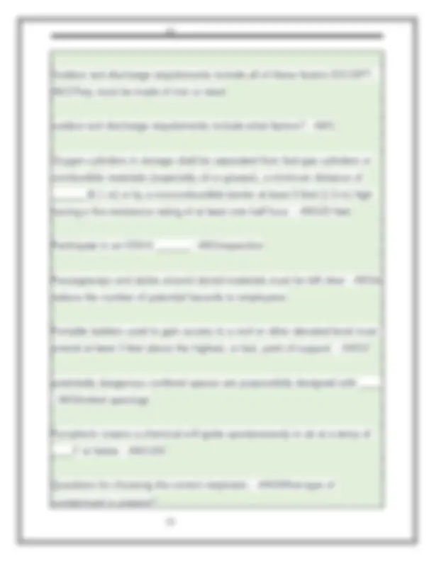 OSHA 30hr 360training.com quiz answers Sections 1-12 Questions and ...