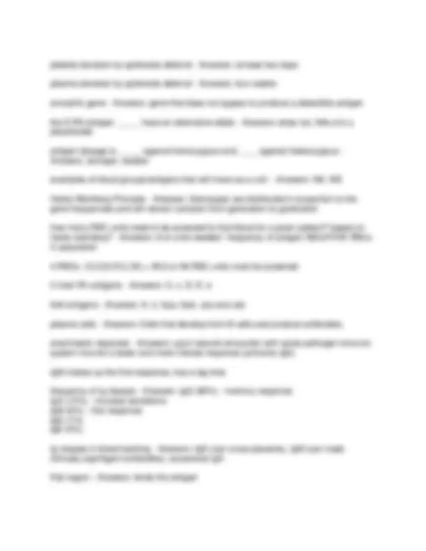 MMSC 409 Exam 1 Study Questions: Blood Banking and Transfusion Medicine ...