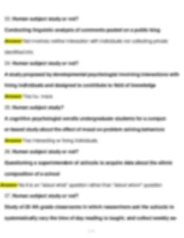 CITI Training Exam Questions and Answers (Latest 2025 / 2026 Update ...