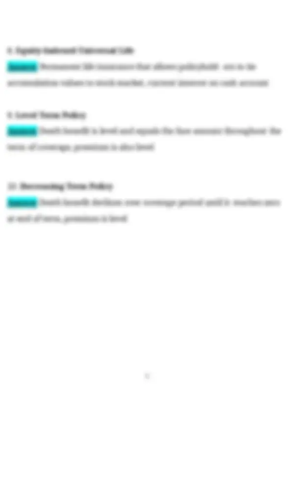 Colorado Life Insurance Final Exam (Latest 2025 / 2026): Most ...