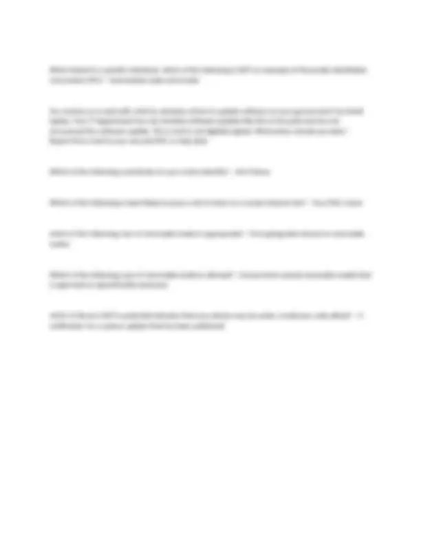 DoD Annual Security Awareness Refresher 2025-2026 | Exams Advanced ...