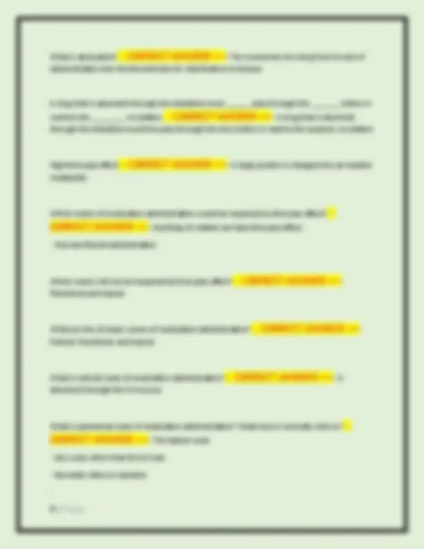 PHARMACOLOGY MODULE #1, #2 & #3 EXAM REVIEW, PHARMACOLOGY MODULE 3, ADV ...