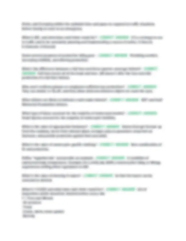 MSF - Basic Riders Course Exam QUESTIONS AND ANSWERS 2025 GRADED A ...