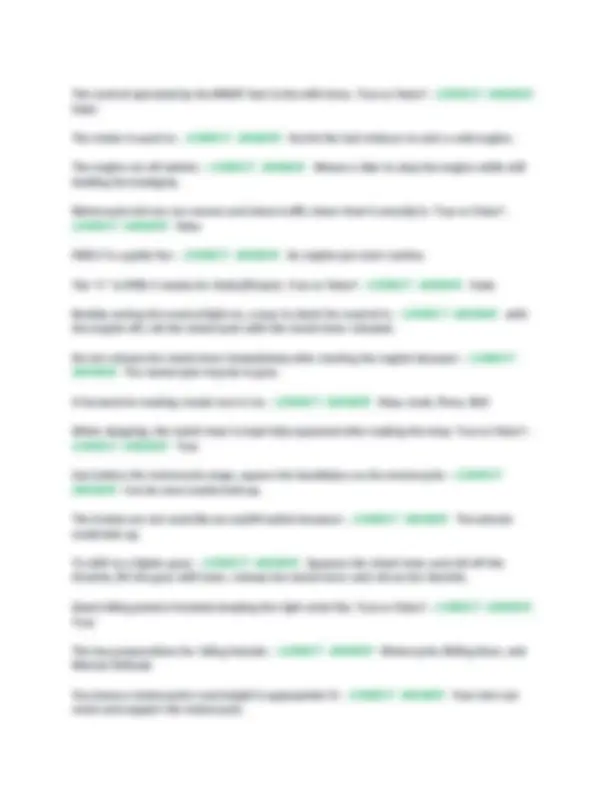 MSF - Basic Riders Course Exam QUESTIONS AND ANSWERS 2025 GRADED A ...