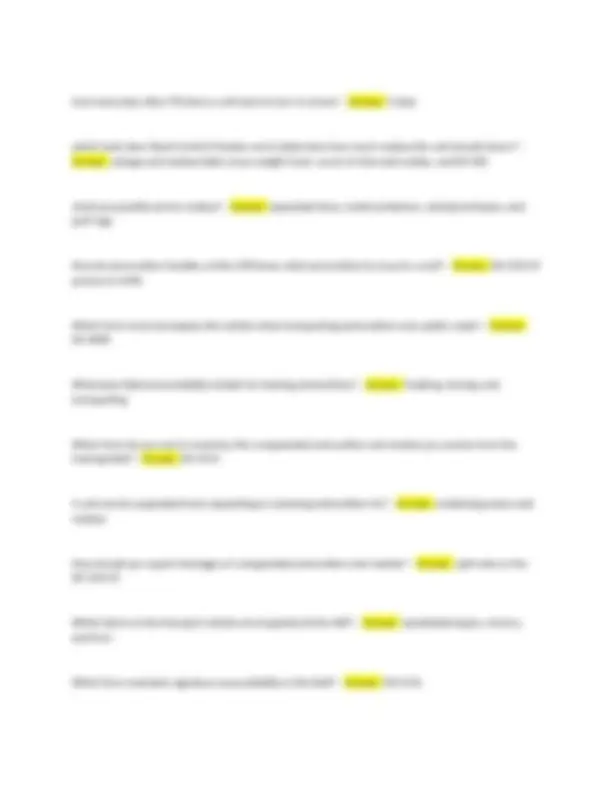 Ammunition Management: Questions and Answers for Military Personnel | Exams Medicine | Docsity