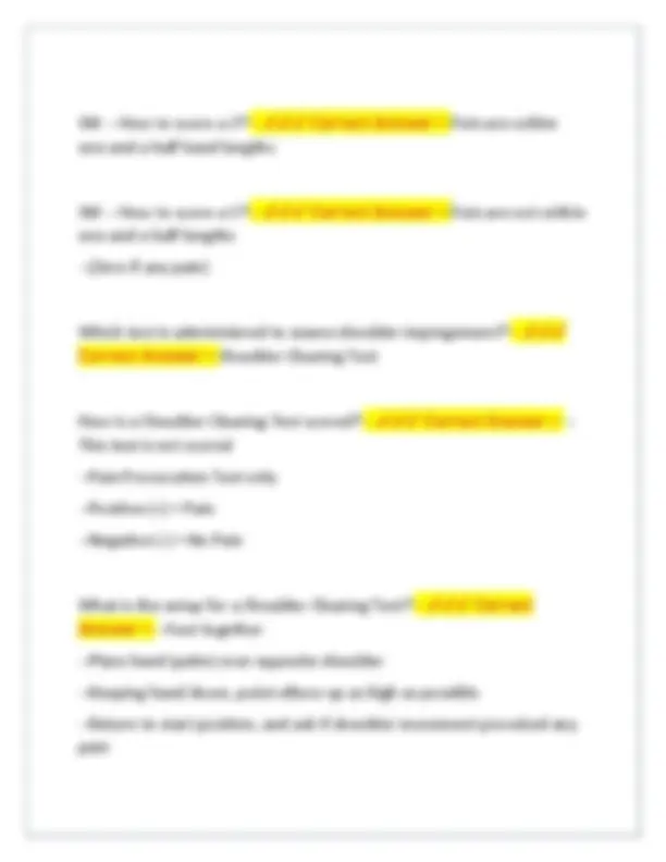 Functional Movement Screen (FMS) Certification Exam: Questions and ...