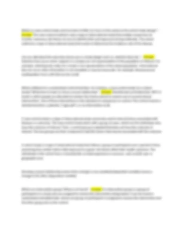 NR 503 Week 4 Midterm Quiz Questions and Complete Solutions Graded A+ | Exams Medicine | Docsity