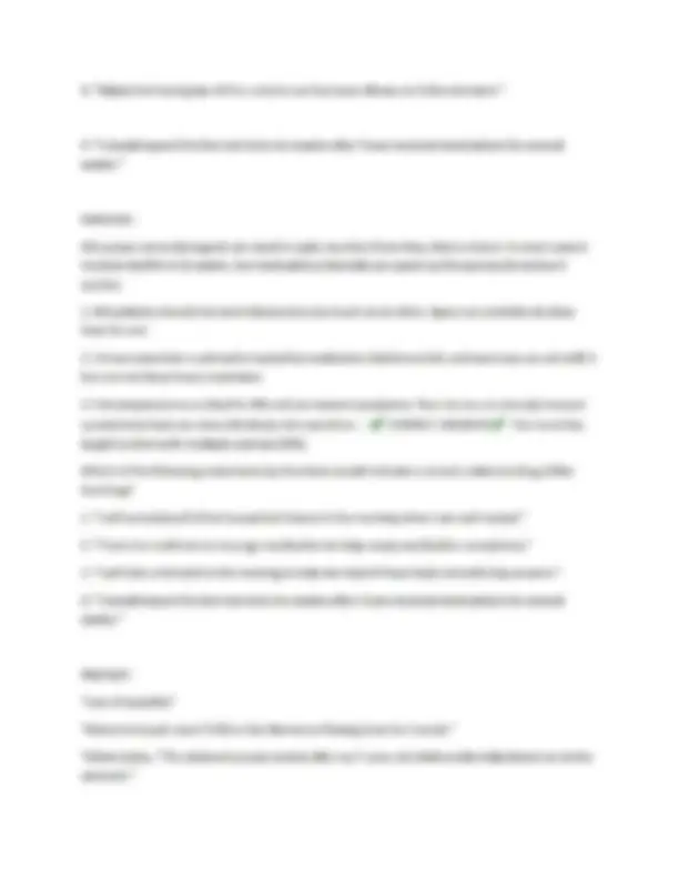 NCLEX-RN Exam Preview questions and answer with Rationale | Exams ...