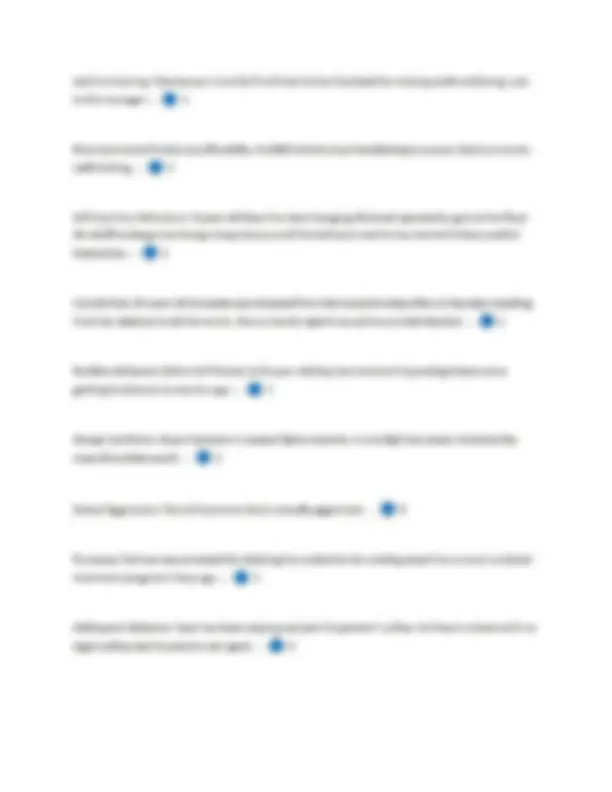 CANS (Child and Adolescent Needs and Strengths) Study Guide | Exams Nursing | Docsity