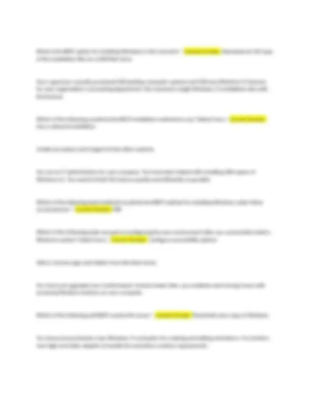 Windows 11 Installation and Configuration: TestOut PC Pro Exam ...