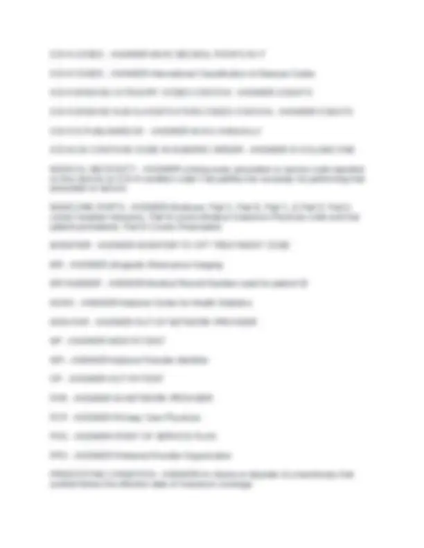 Medical Billing and Coding Glossary: Definitions and Explanations ...