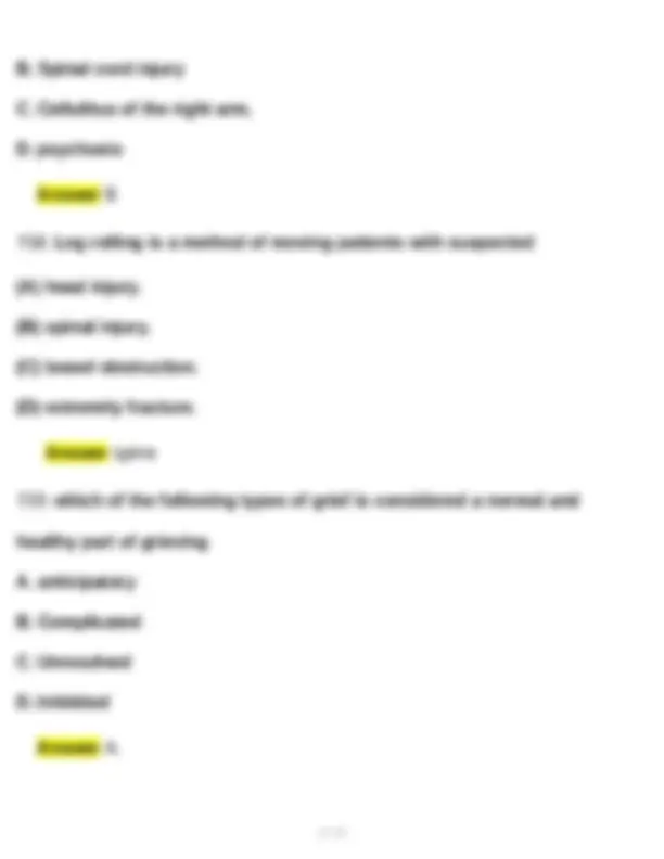 CNA Final Exam Review (100 questions) (Latest 2025 / 2026 Update ...