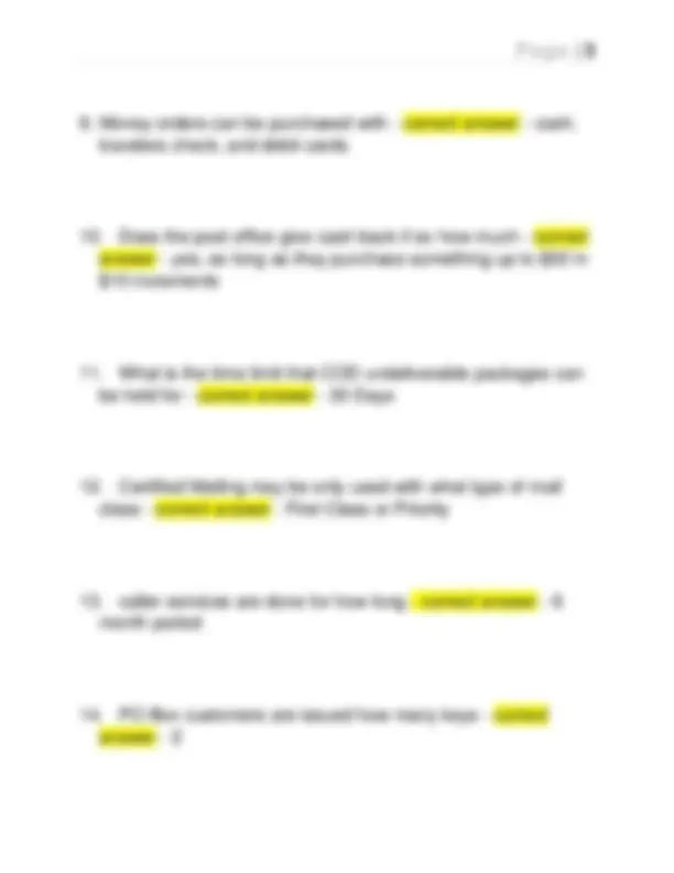 USPS 421 Postal Exam 2025: Real Verified Questions & Correct Answers ...