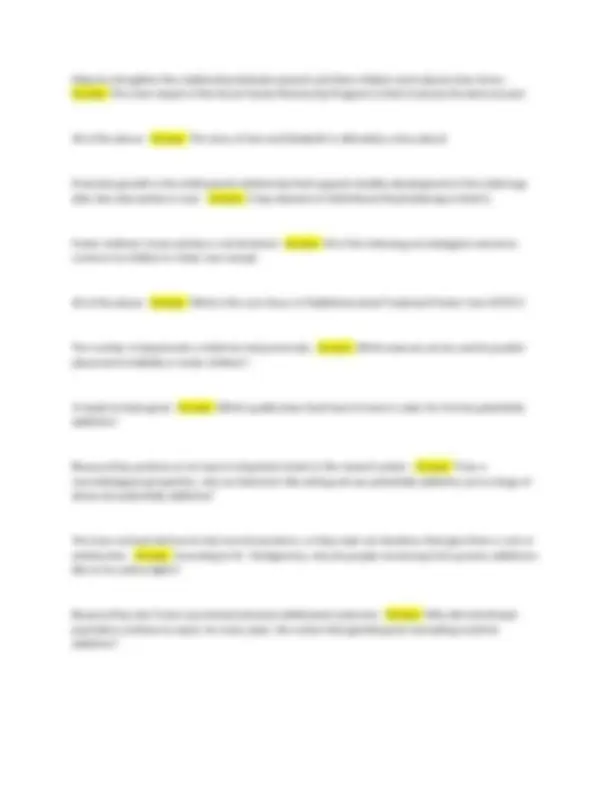 Brain Story Test Questions and Complete Solutions Graded A+ | Exams ...