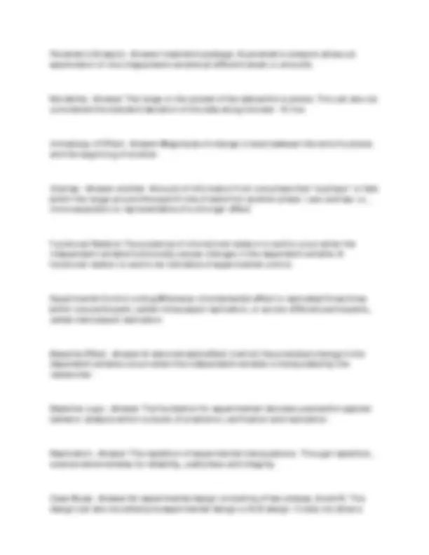 Parametric Analysis, Experimental Design, & Data Analysis in ABA ...