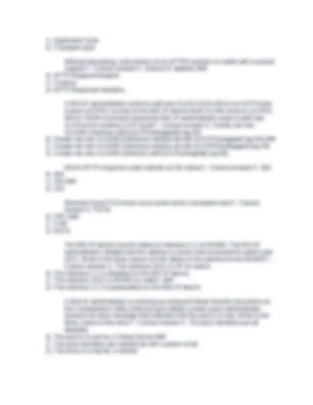 F5 101-Exam 40-94 Questions with Correct Answers Latest Update 2025 ...