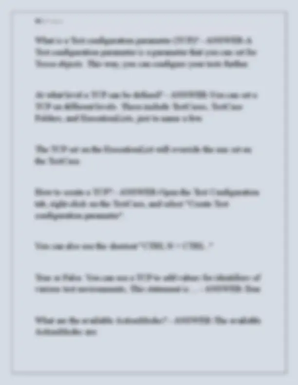 TOSCA TRICENTIS AS1 NEWEST 2025 ACTUAL EXAM COMPLETE 100 QUESTIONS AND ...