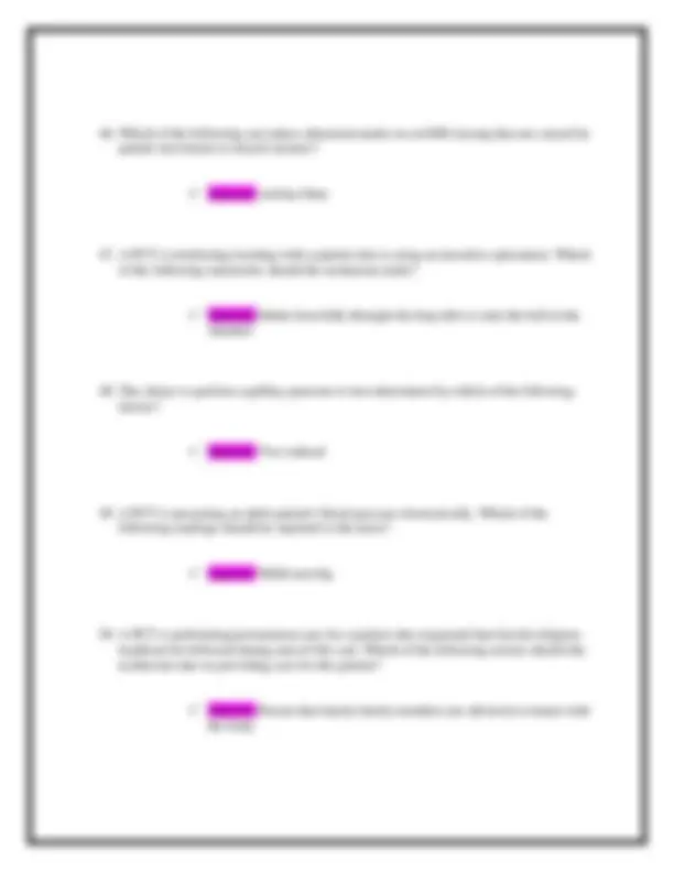 PCT-Patient Care Technician Certification Exam Questions and Verified ...