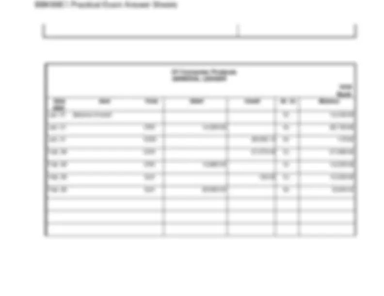 Basic Bookkeeping—Level 1 Final Exam Questions and Answers | Exams Nursing | Docsity