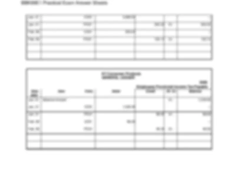 Basic Bookkeeping—Level 1 Final Exam Questions and Answers | Exams Nursing | Docsity