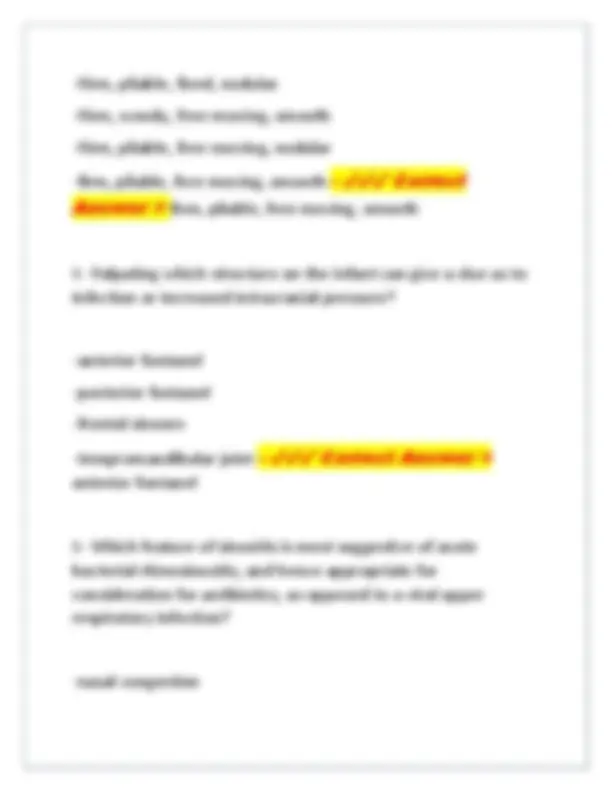 Comprehensive Metabolic Panel (CPM) Final Exam: Questions and Answers ...