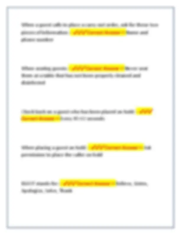 IHOP HOST TEST EXAM NEWEST ACTUAL EXAM WITH COMPLETE QUESTIONS AND ...