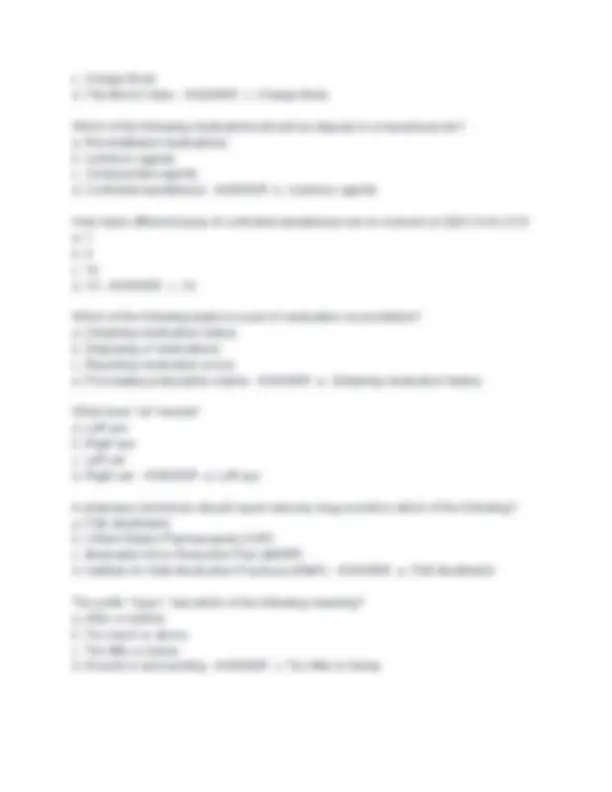 PTCB 2023 PRACTICE QUESTIONS AND ANSWERS 100% CORRECT!!! | Exams ...