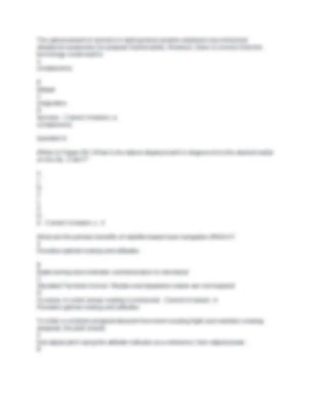 Instrument Ground School Final Exam Review Questions and Answers ...