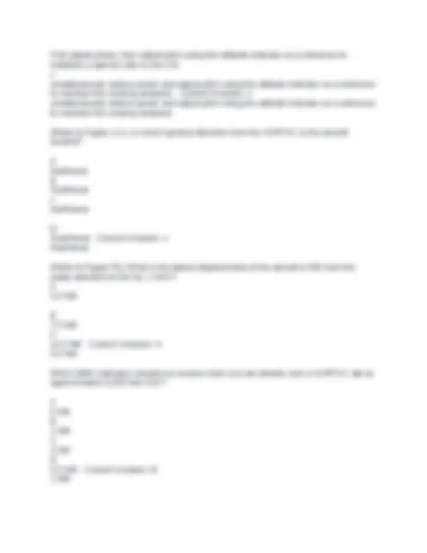 Instrument Ground School Final Exam Review Questions and Answers ...