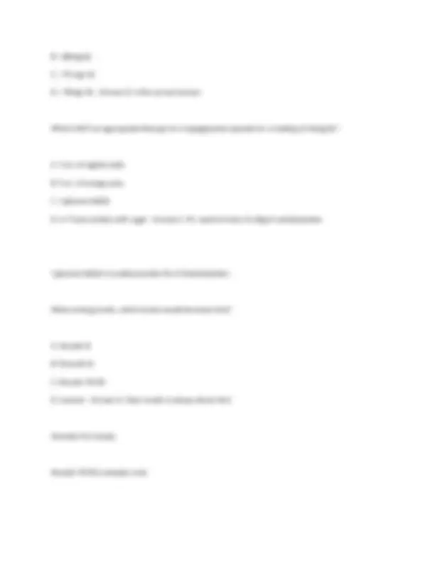 Naplex Exam Practice Questions With 100 Correct Answers Exams Nursing Docsity