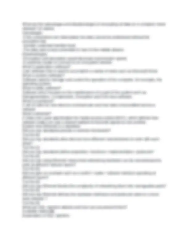 OCR GCSE COMPUTER SCIENCE PAPER 1 MOCK GCSE MISTAKE | Exams Advanced ...