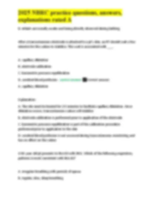 2025 NBRC Practice Questions: Respiratory Therapy Exam Preparation ...