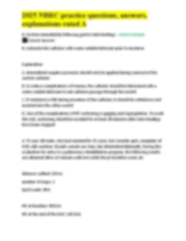 2025 NBRC Practice Questions: Respiratory Therapy Exam Preparation ...