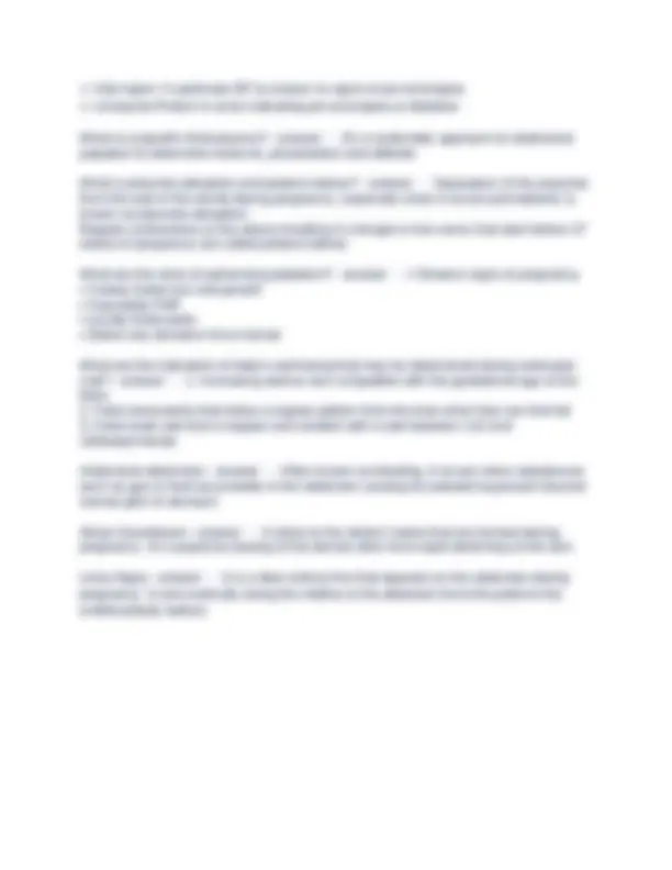 Midwifery Test Questions and Answers 100% Solved | Exams Advanced ...