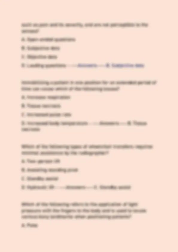 RADT 1001 (ACTUAL 2025/2026) QUESTIONS WITH VERIFIED ANSWERS | Exams ...