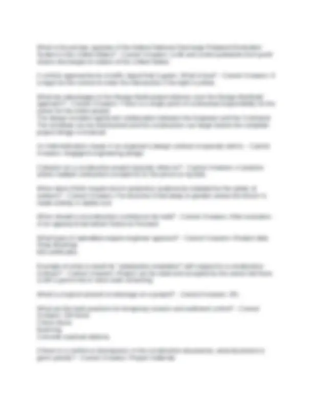Civil Engineering Conceptual Questions with Accurate Answers | Exams ...