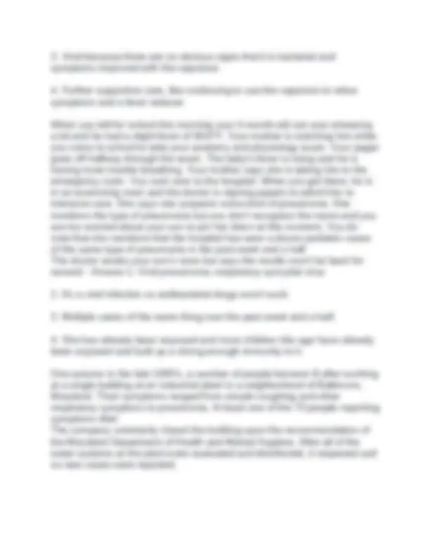 Medical Case Study: Rash and Respiratory Symptoms in a 2-Year-Old Child ...