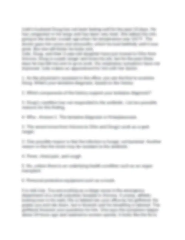 Medical Case Study: Rash and Respiratory Symptoms in a 2-Year-Old Child ...