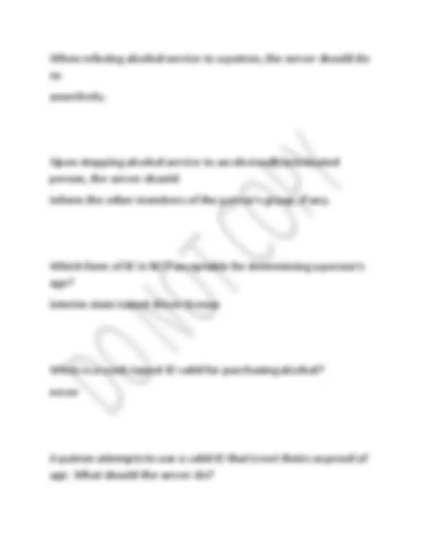 CALIFORNIA RBS EXAM QUESTIONS with 100% Correct Answers Latest Versions ...