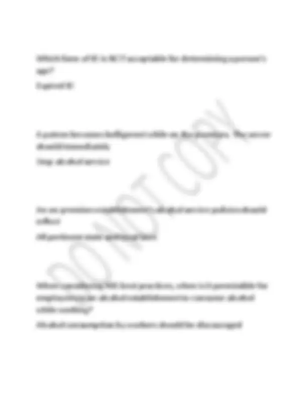 CALIFORNIA RBS EXAM QUESTIONS with 100% Correct Answers Latest Versions ...