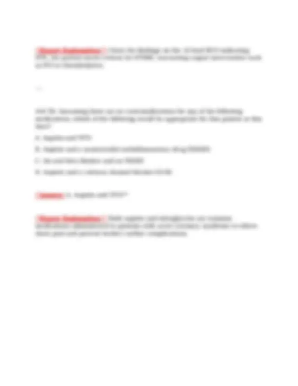 AHA ACLS Post Test Answer Key (2025 / 2026) Questions and Verified ...