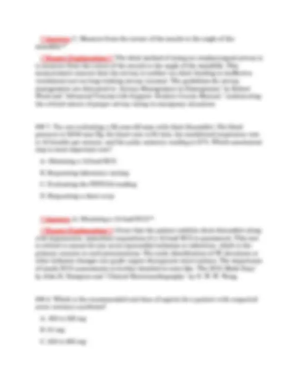 AHA ACLS Post Test Answer Key (2025 / 2026) Questions and Verified ...