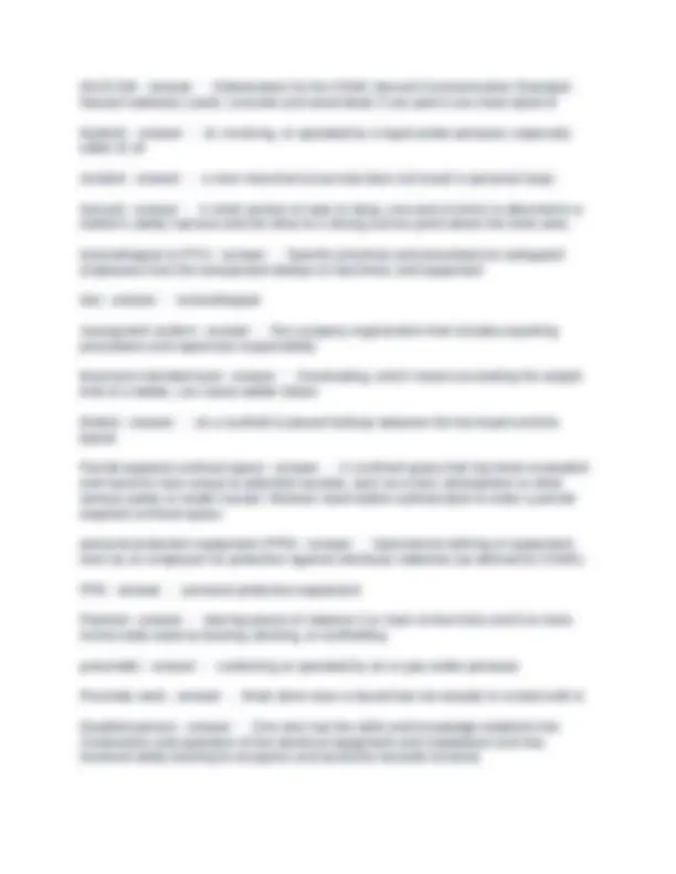 NCCER Final Study Guide Questions with Correct Answers | Exams Advanced ...