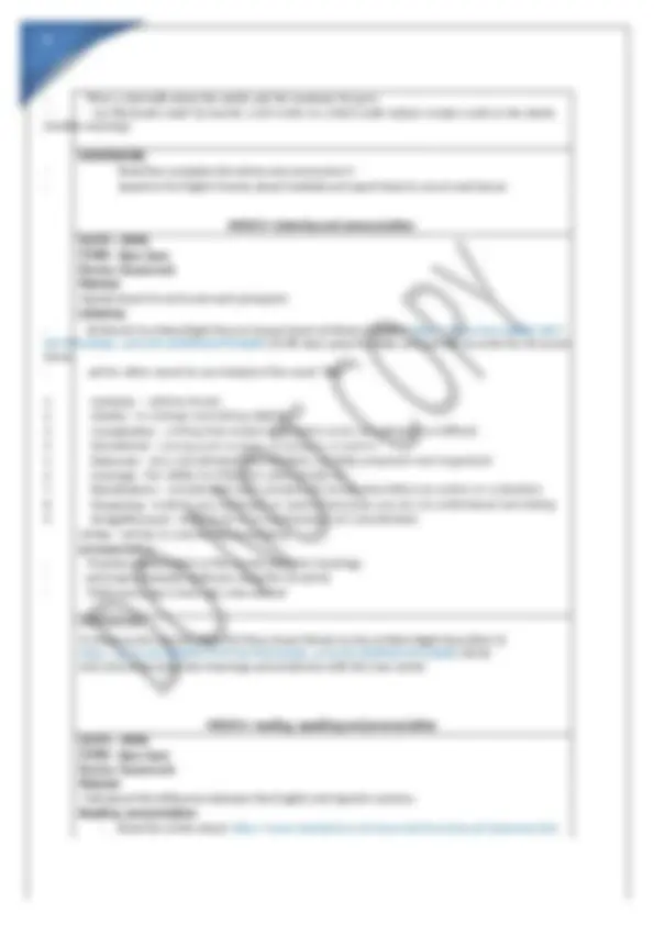 I-to-I TEFL level 5 assignment 4 - Alberto lesson plan with Answers ...