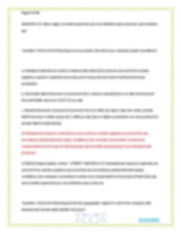 BSG QUIZ 1 STUDY GUIDE EXAM LATEST UPDATE THIS YEAR WITH ALL 350 ...